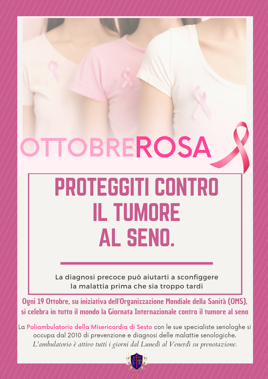 OTTOBRE ROSA - Proteggiti contro il tumore al Seno | Misericordia di ...